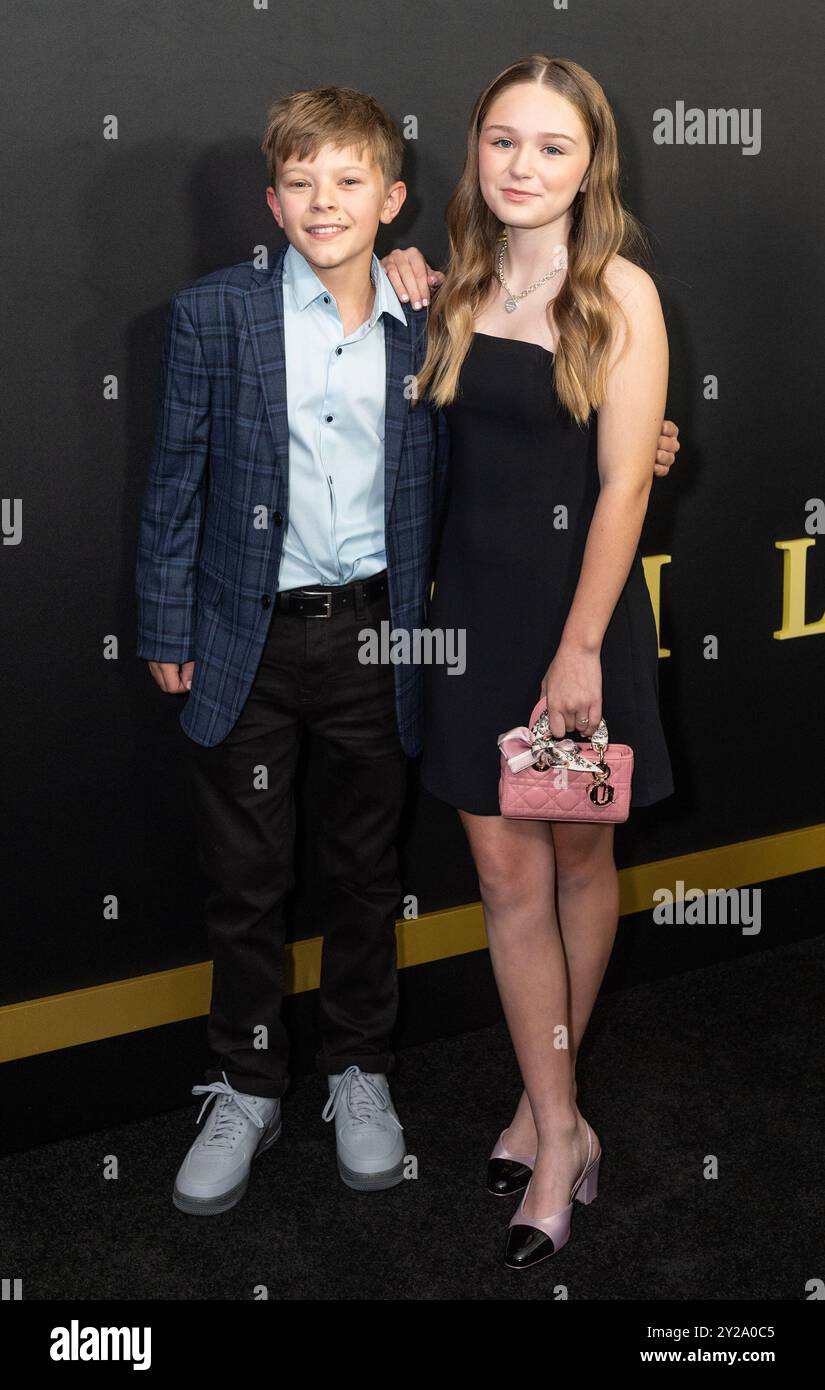 New York, United States. 09th Sep, 2024. Dan Hough and Alix West Lefler ...