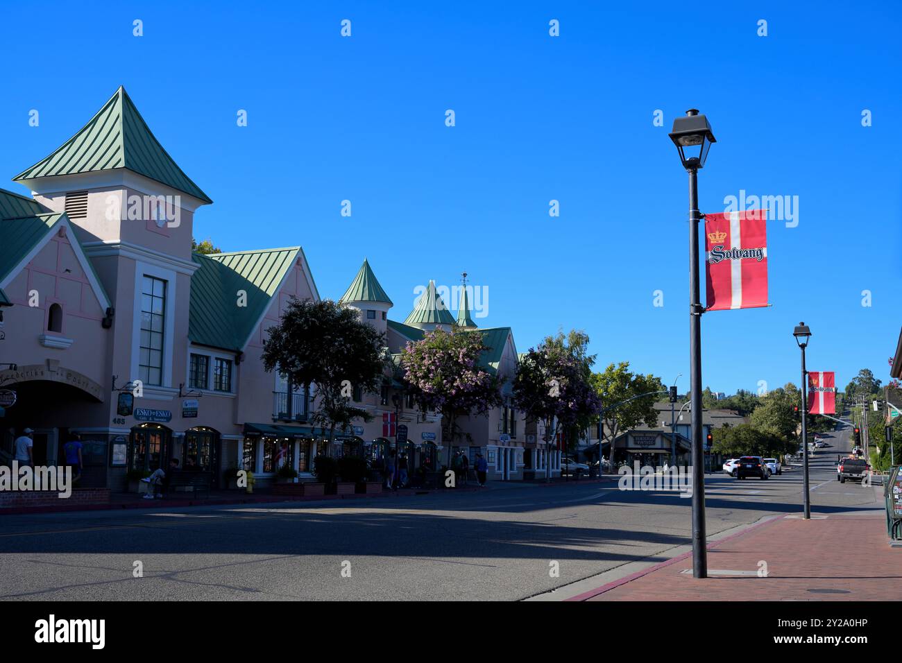 The Danish capital of America, Solvang CA Stock Photo - Alamy