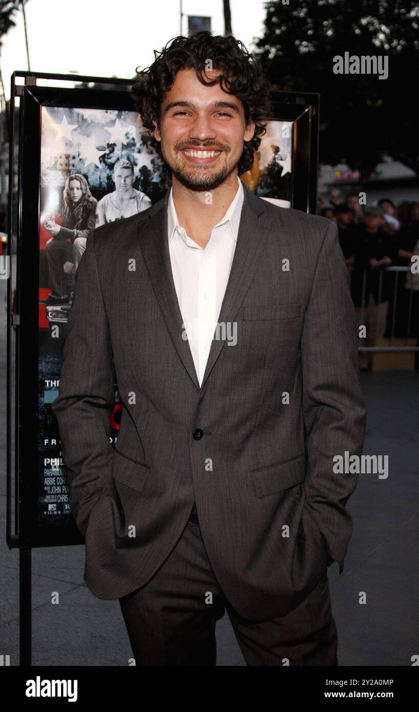 Steven Strait at the Los Angeles premiere of 'Stop-Loss' held at the ...