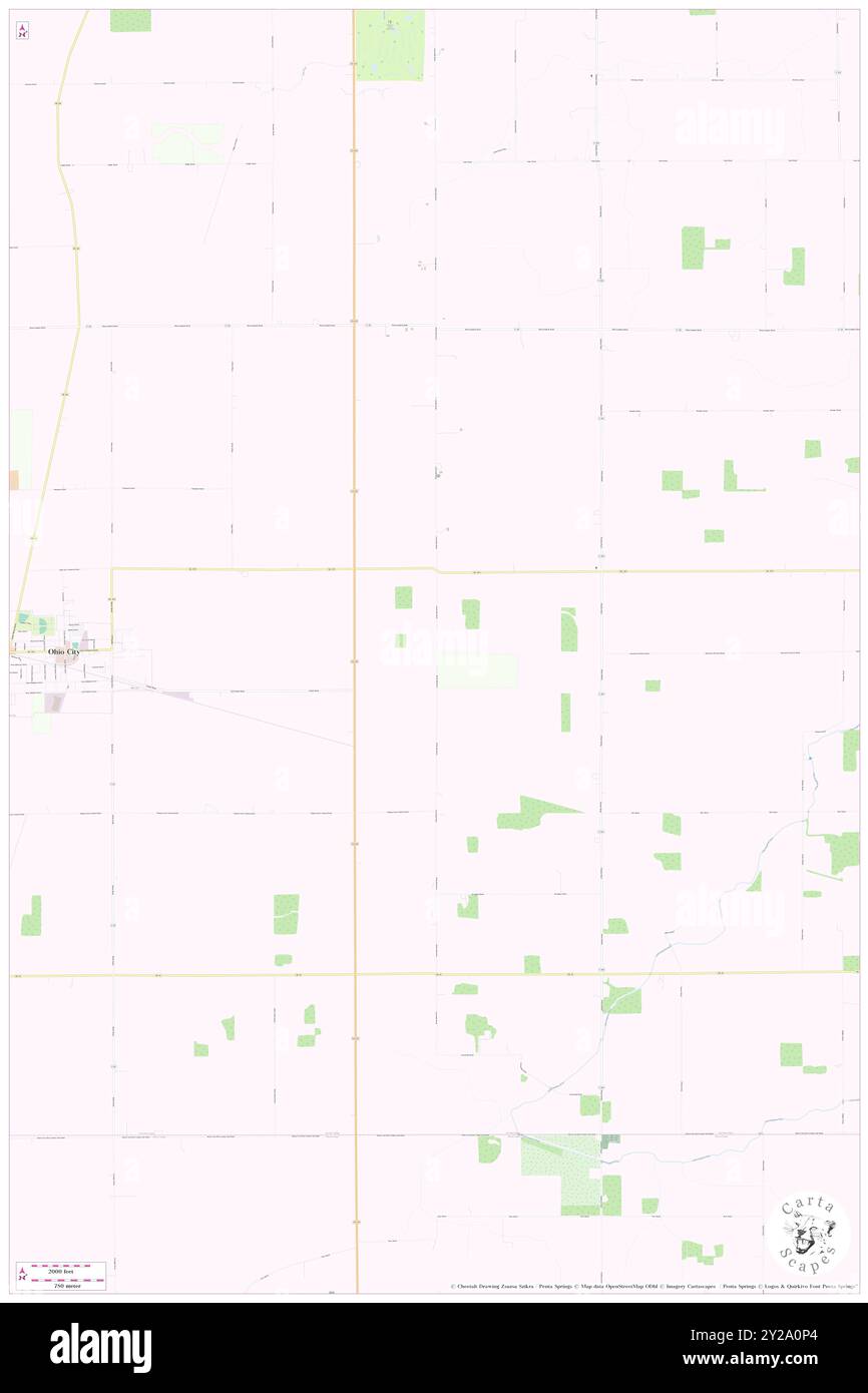 Shasta (historical), Van Wert County, US, United States, Ohio, N 40 46 ...