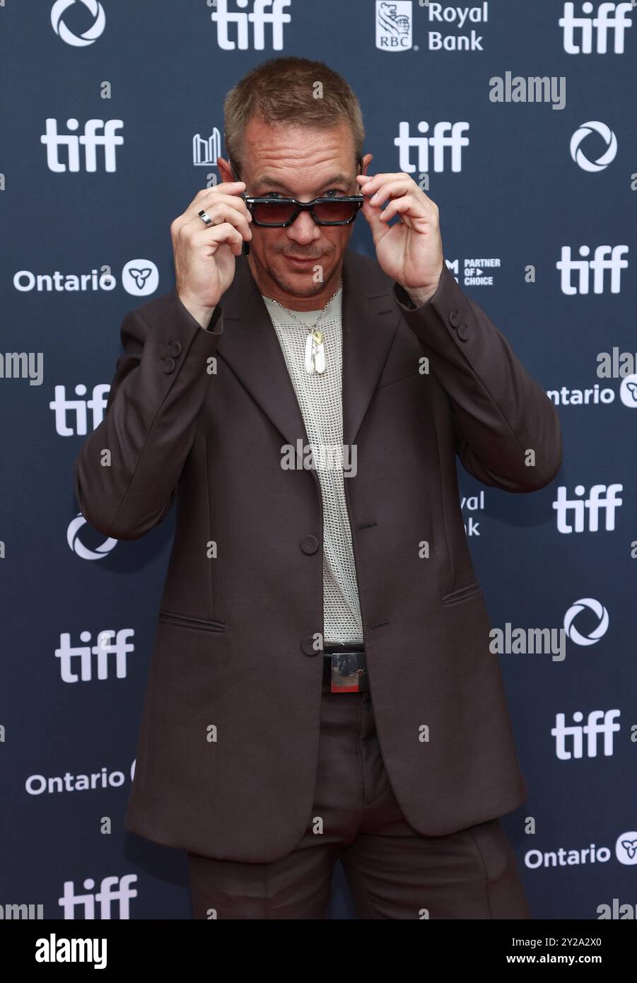 Toronto, Canada. 09th Sep, 2024. Diplo arriving at the ‘Riff Raff ...