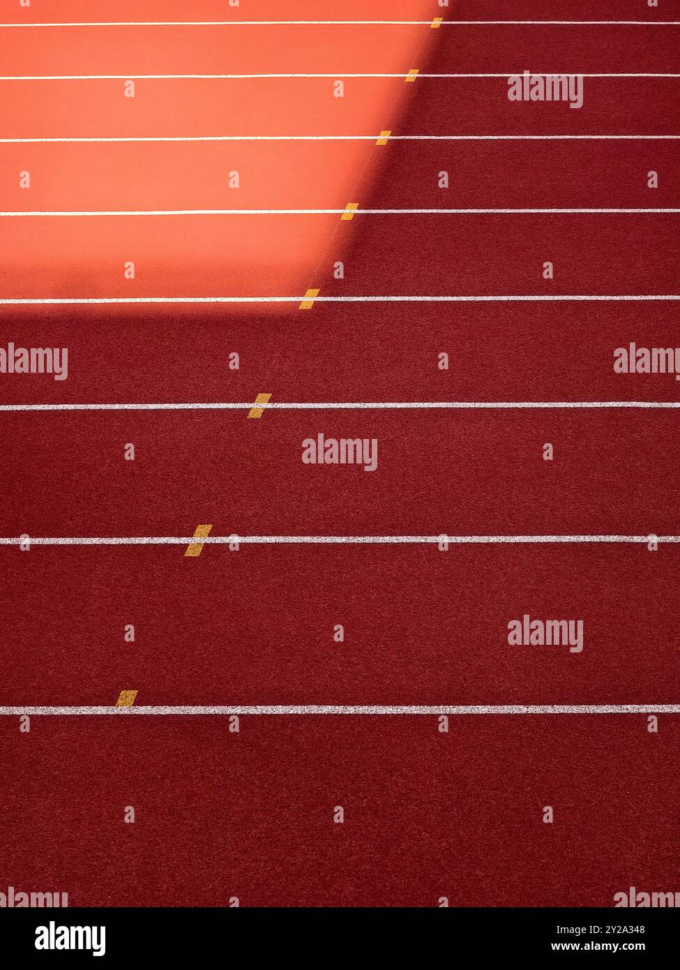 running track in stadium Stock Photo - Alamy