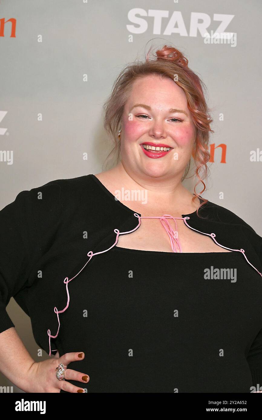 Jen Ponton attends the STARZ 's "Three Women" New York Premiere at The ...