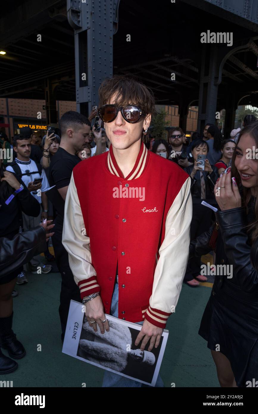 Baron Scho attends the Coach fashion show during the September 2024 New ...