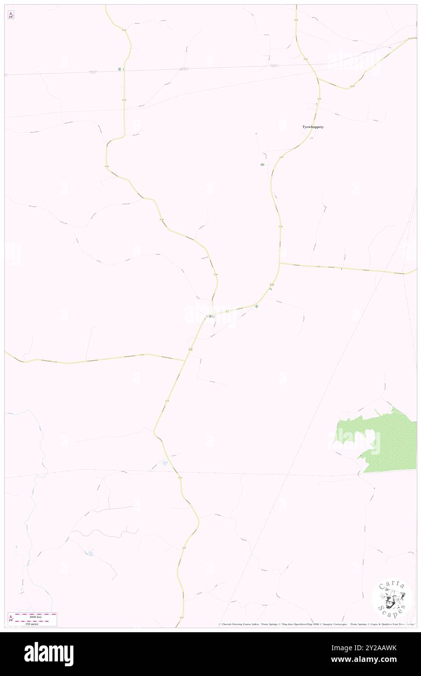 Clifty, Todd County, US, United States, Kentucky, N 36 59' 43'', S 87 8 ...