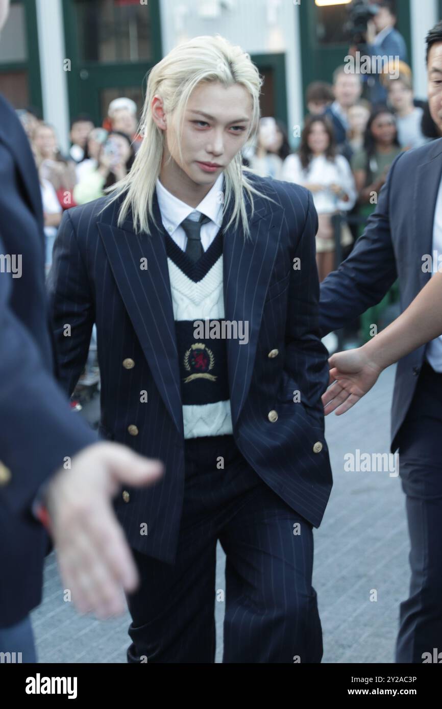 New York, USA, September 08, 2024: Felix made a stylish entrance at the ...