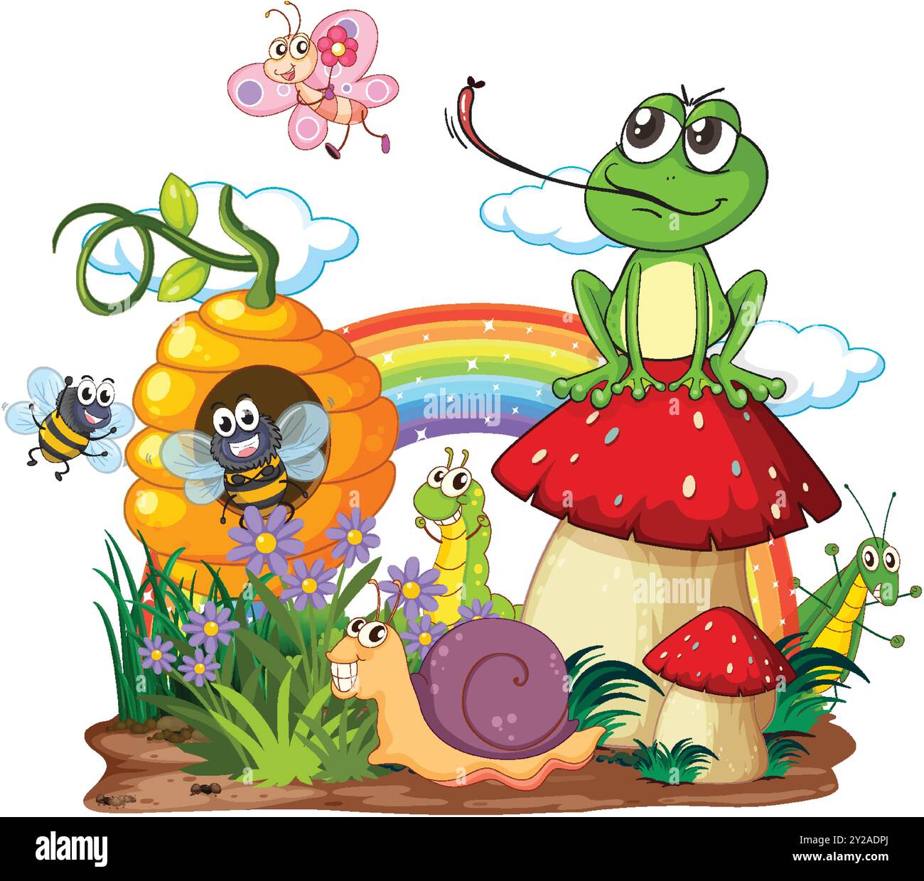 Biodiversity in insects Stock Vector Images - Alamy