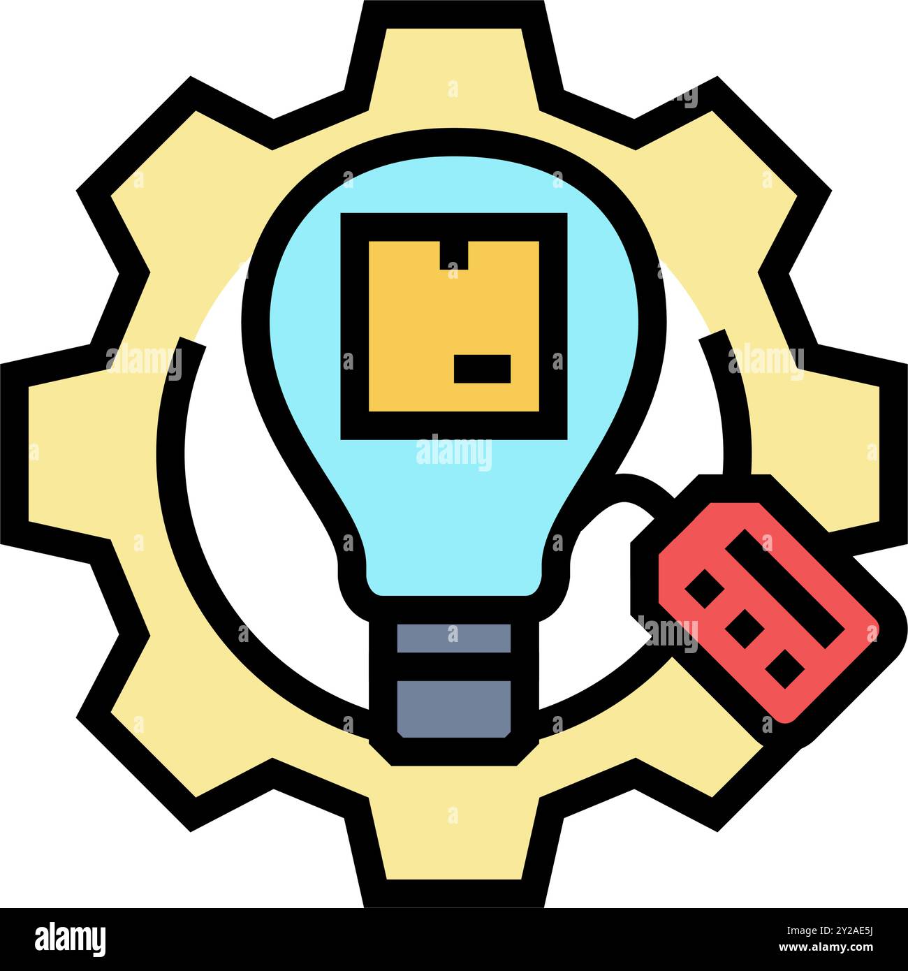 product development business process color icon vector illustration ...