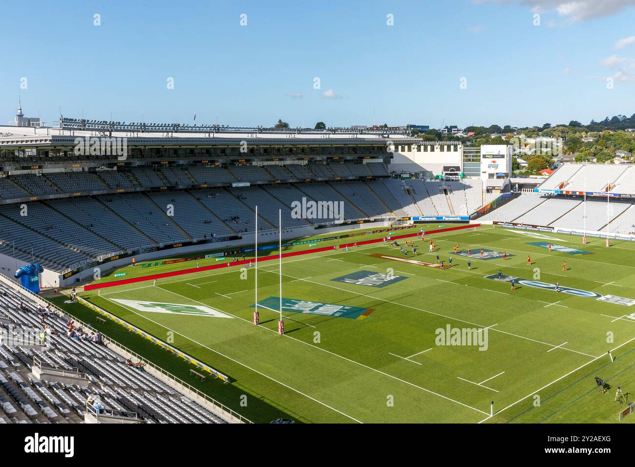 Overview of New Zealand’s National Stadium, Eden Park, Auckland, New ...