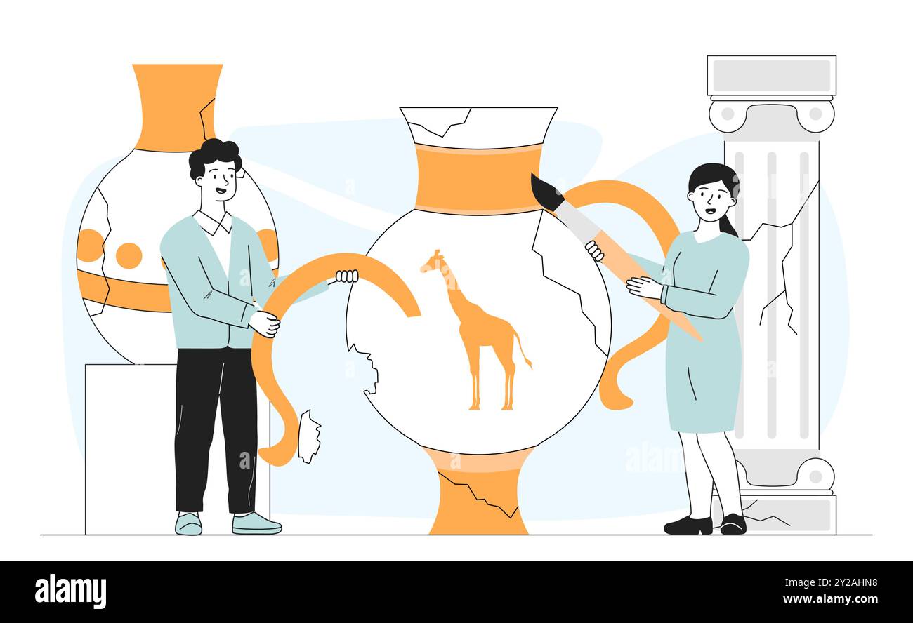 Antiques restoration Stock Vector Images - Alamy