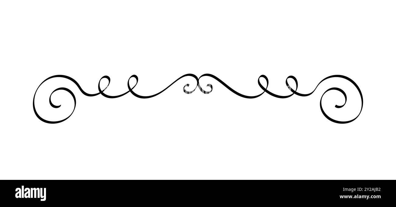 Vintage frame element. Traditional pattern and ornament. Retro swirl ...