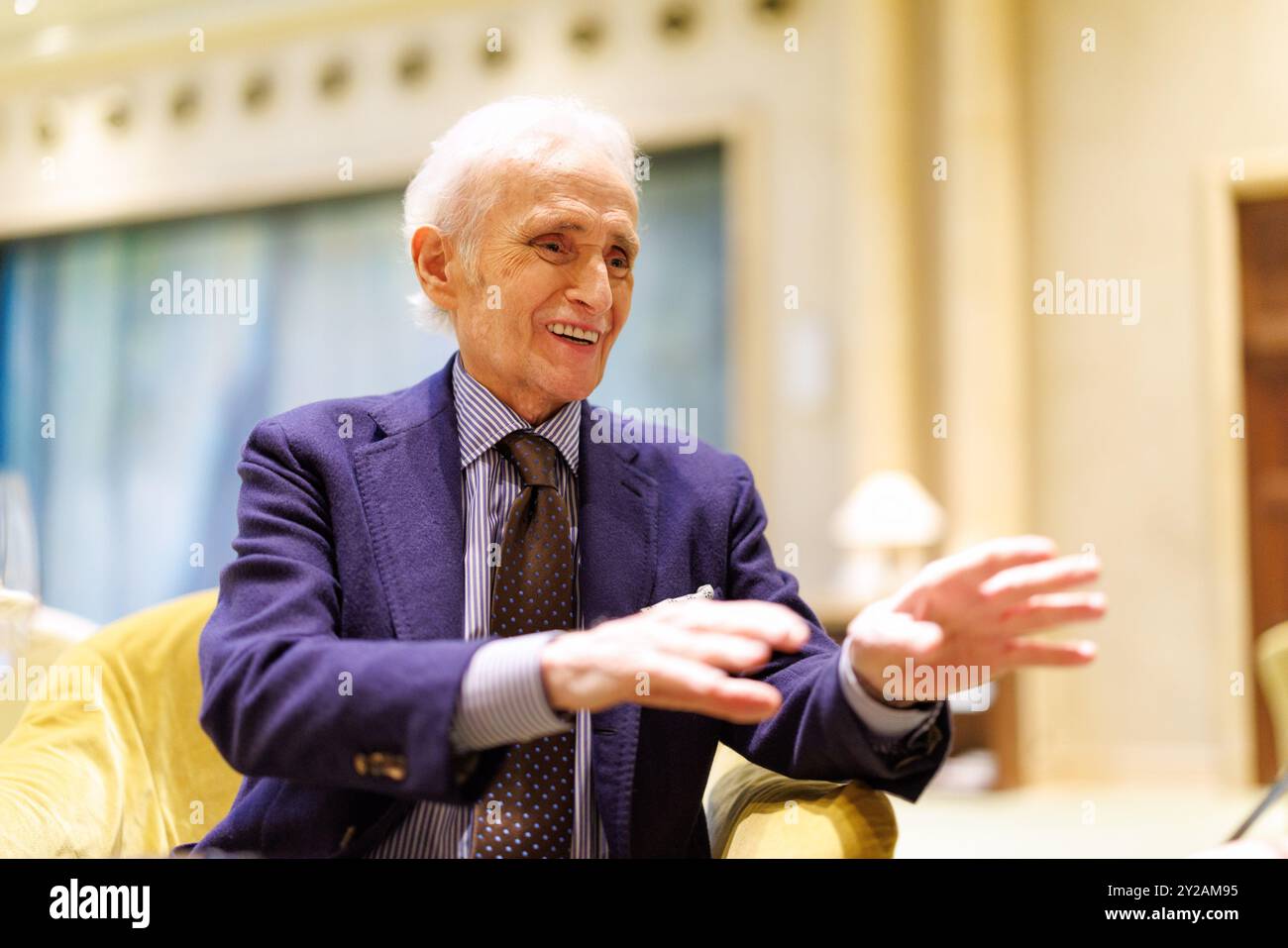 Munich, Germany. 09th Sep, 2024. José Carreras, Spanish opera singer ...