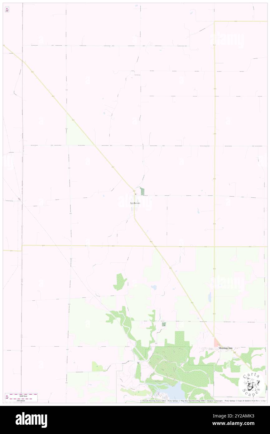 Map of fairhaven Cut Out Stock Images & Pictures - Alamy