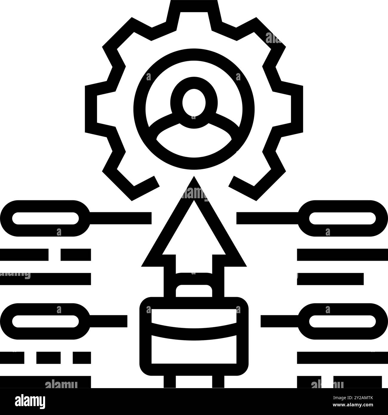 workforce planning business process line icon vector illustration Stock Vector Image & Art - Alamy