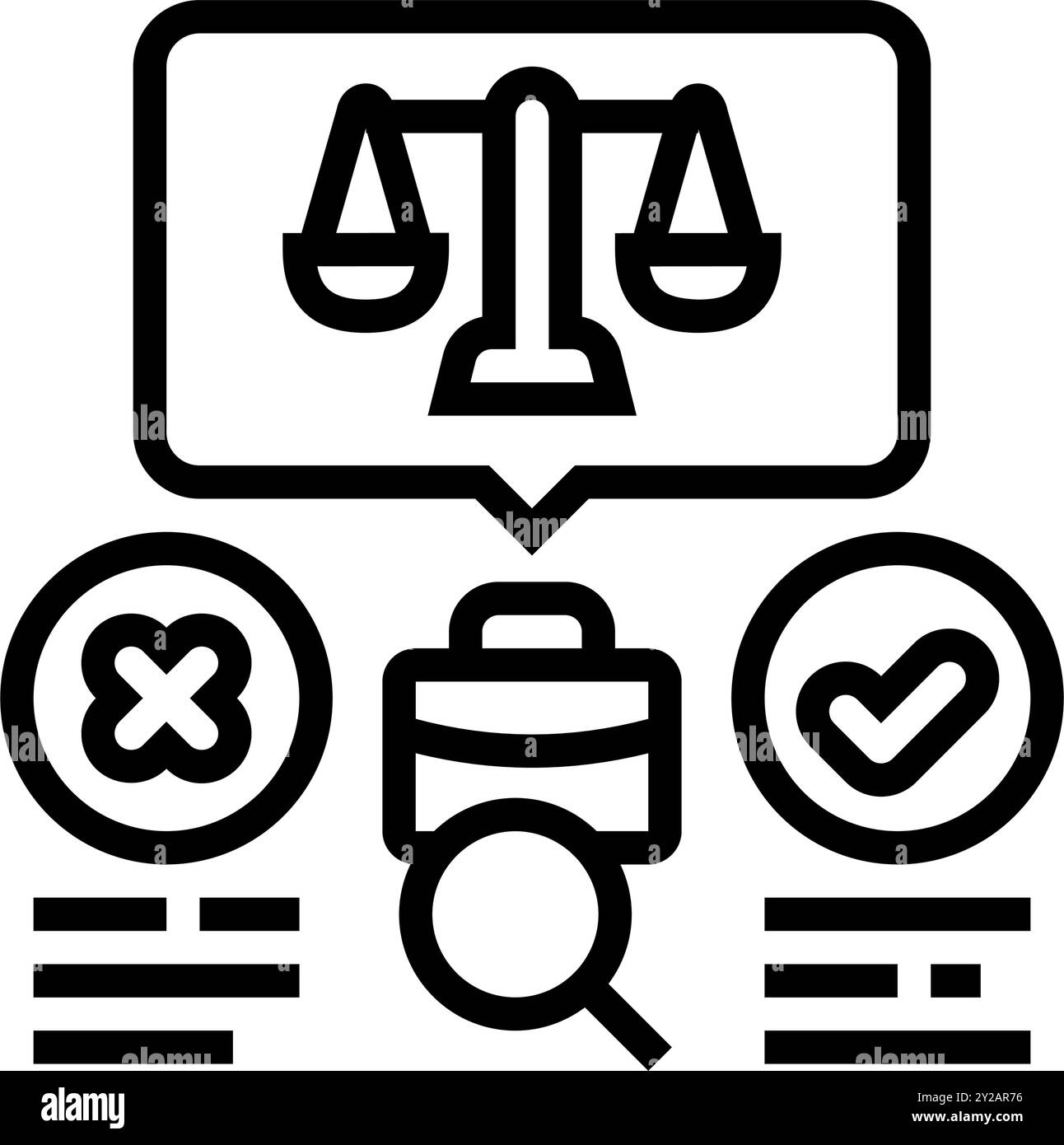 Business decision documentation Stock Vector Images - Alamy