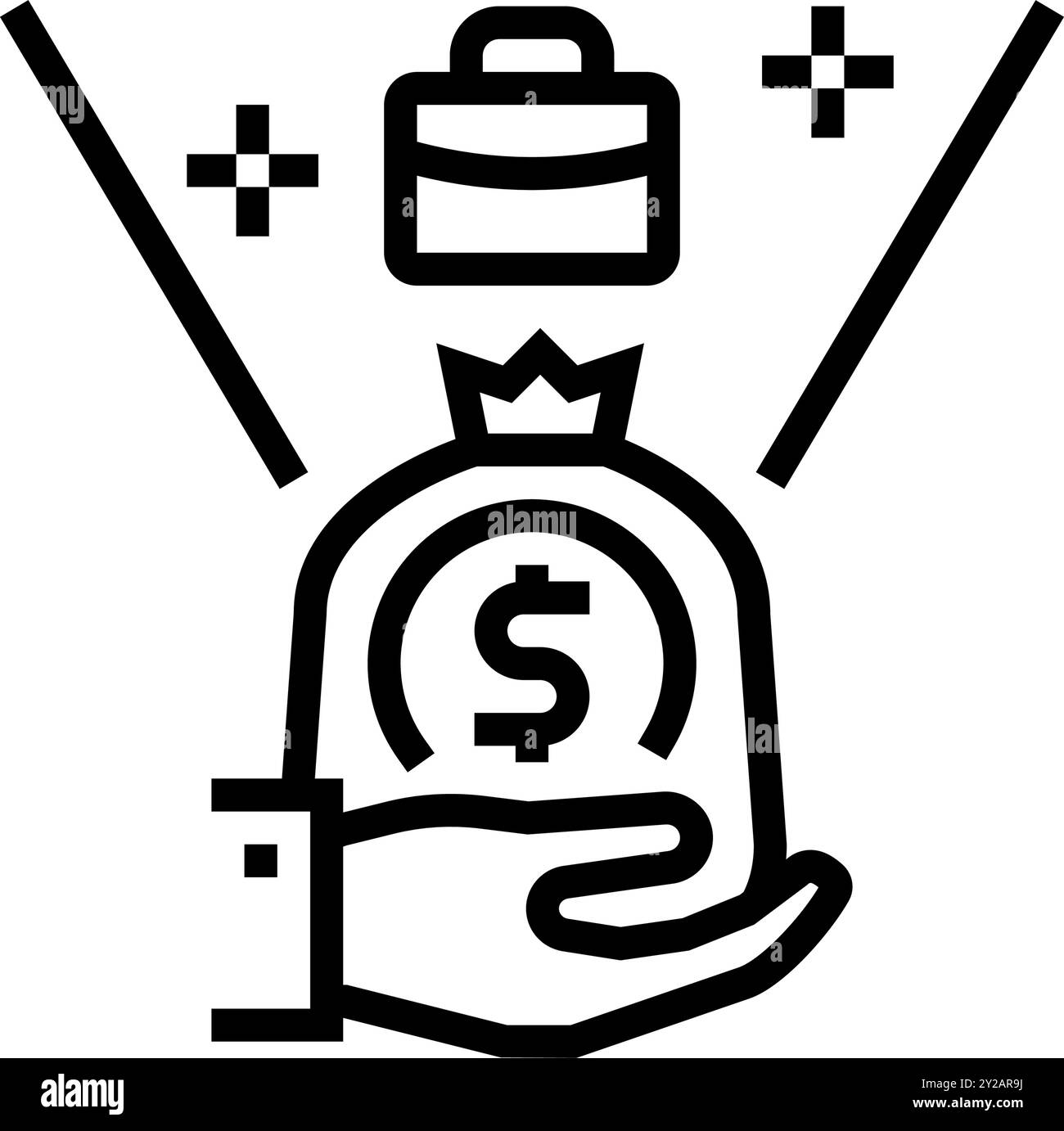 budgeting business process line icon vector illustration Stock Vector ... budgeting business process line icon vector illustration Stock Vector ...