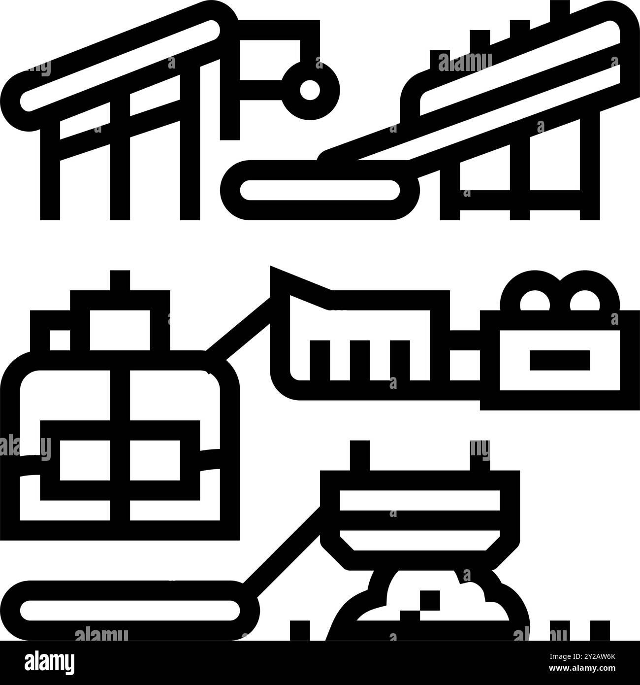 Underground operations Stock Vector Images - Alamy