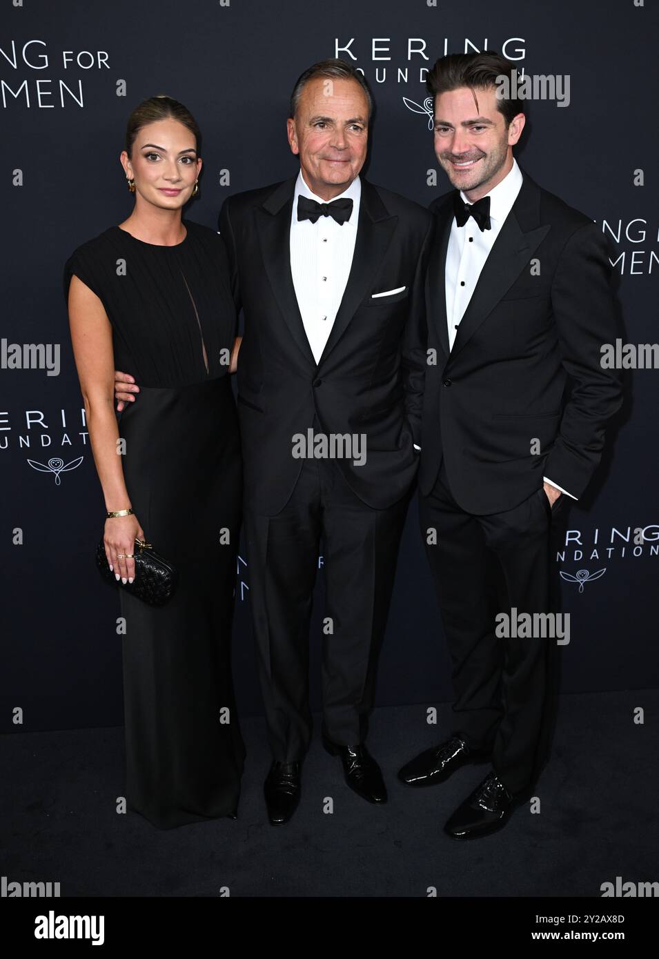 New York, USA. September 9th, 2024. Rick Caruso and family arriving at ...