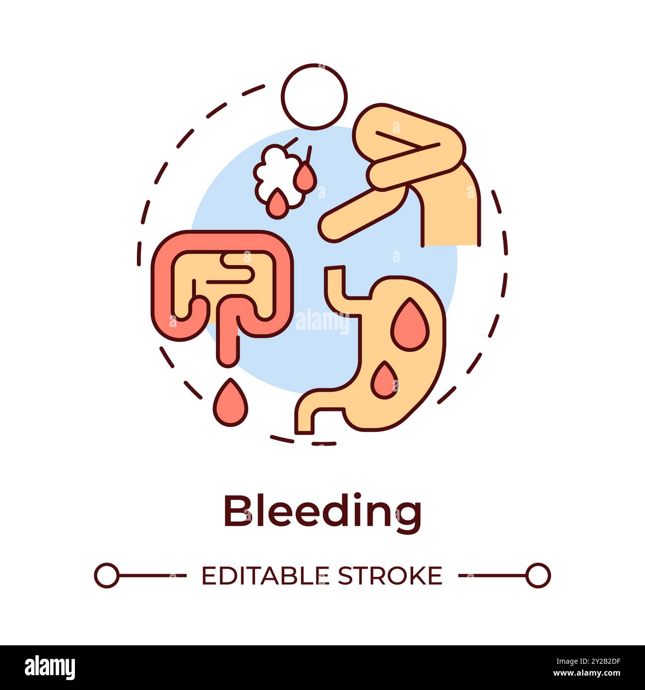 Bleeding multi color concept icon Stock Vector Image & Art - Alamy Bleeding multi color concept icon Stock Vector Image & Art - Alamy