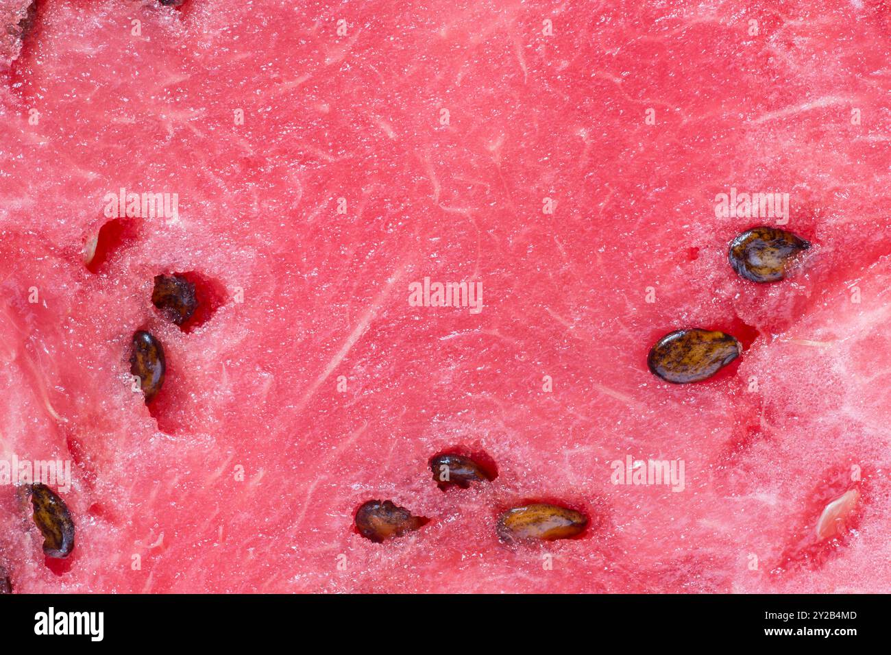 Closeup pulp seeds inside fresh hi-res stock photography and images - Alamy