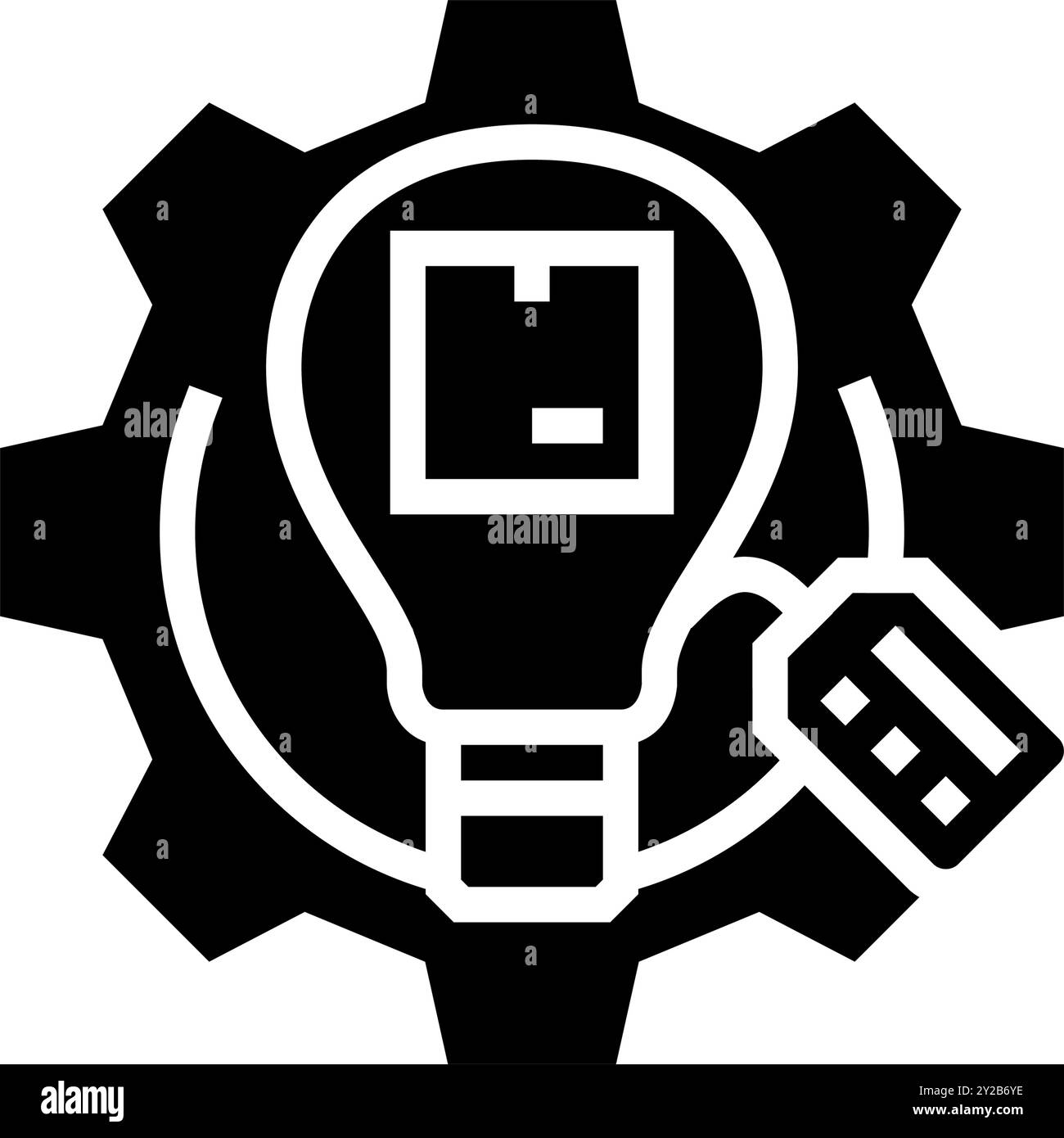 product development business process glyph icon vector illustration ...
