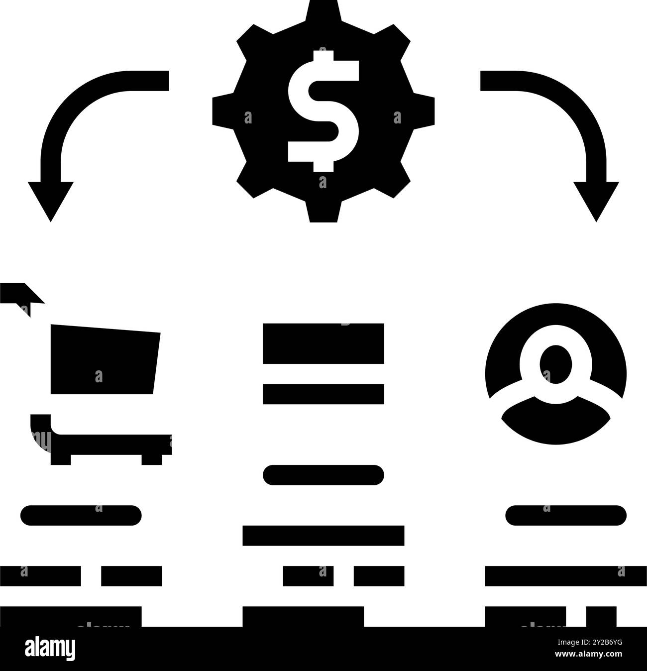 Sales process improvement Stock Vector Images - Alamy