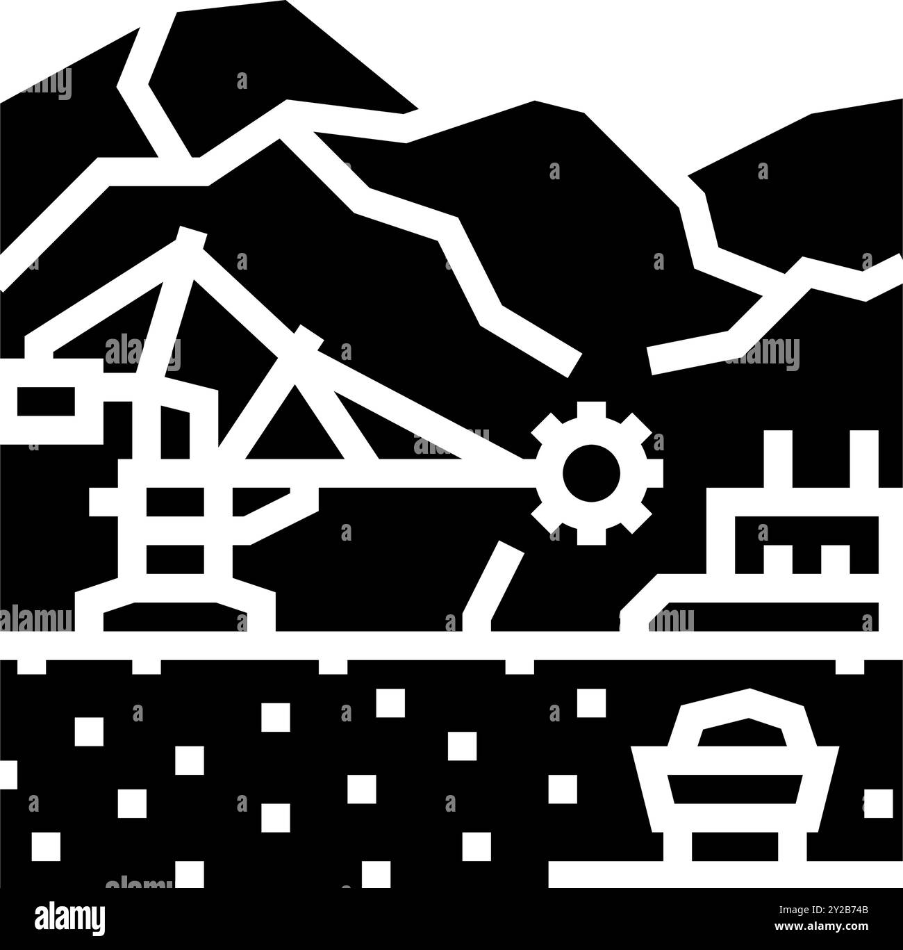 Underground operations Stock Vector Images - Alamy