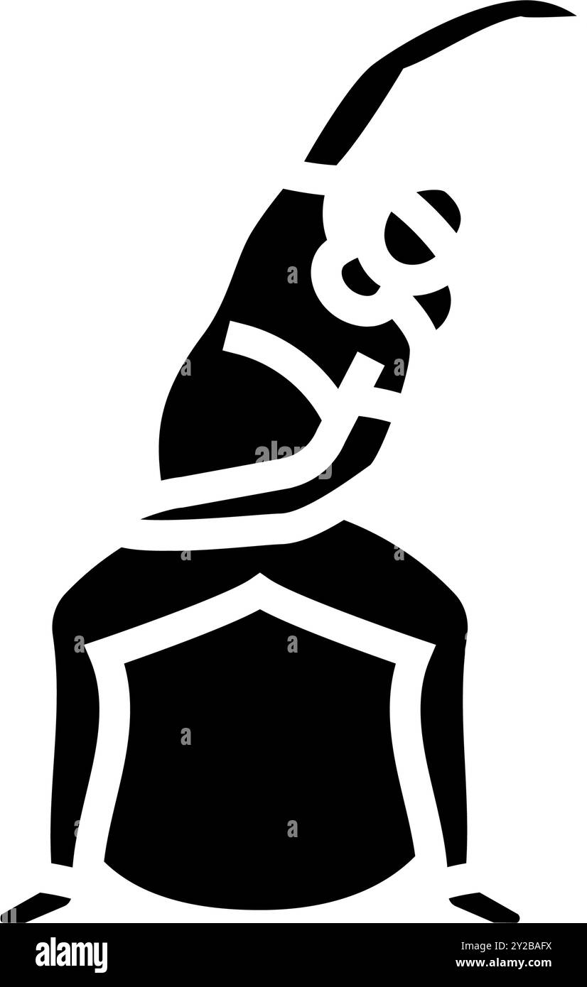 Kegel Exercises Pregnant Fitness Glyph Icon Vector Illustration Stock Vector Image And Art Alamy