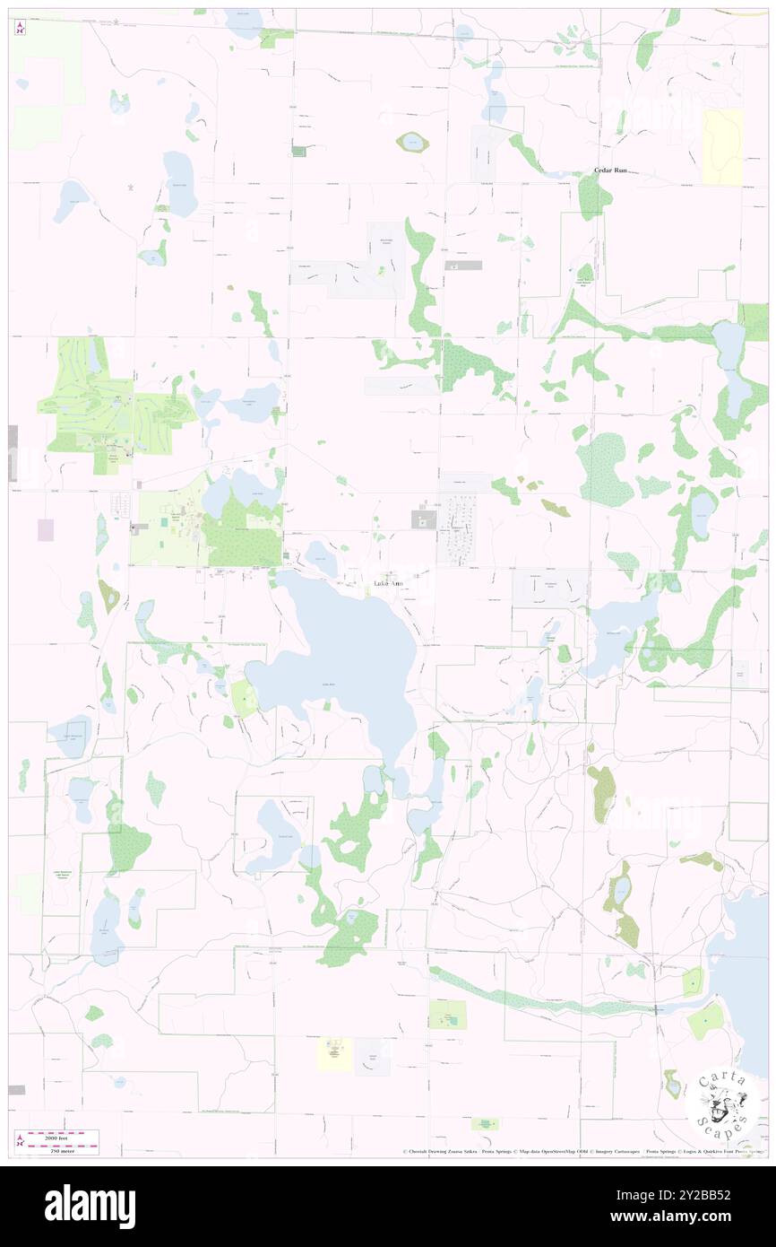 Lake Ann, Benzie County, US, United States, Michigan, N 44 43' 26'', S ...