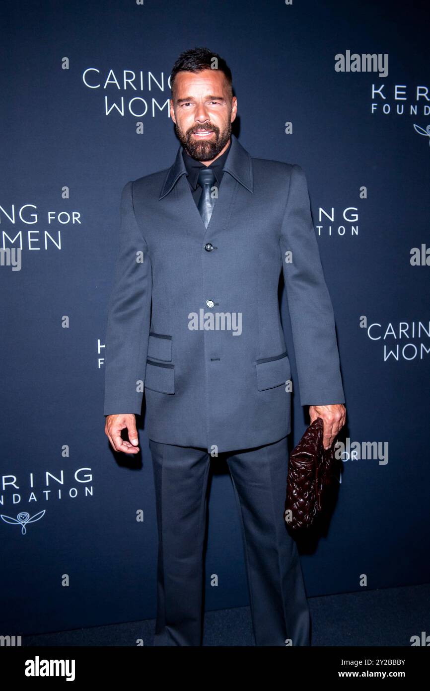 NEW YORK, NEW YORK - SEPTEMBER 09: Ricky Martin attends the Kering's ...