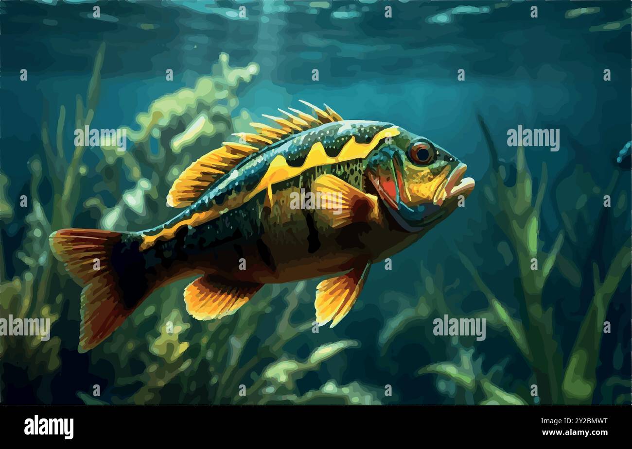 Explore the world of Peacock Bass Fish, South America's colorful ...