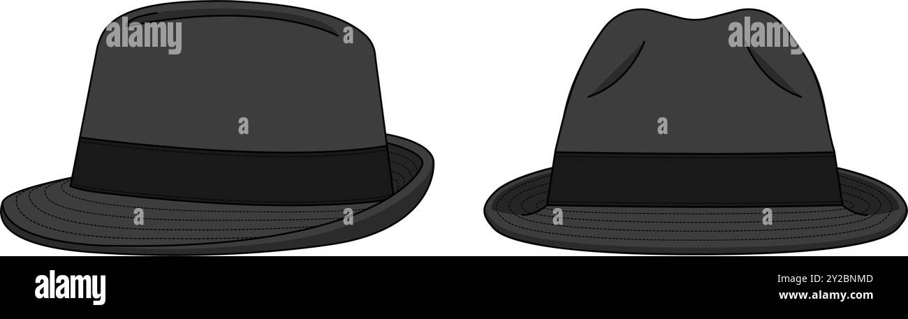 Panama hat template hi-res stock photography and images - Alamy