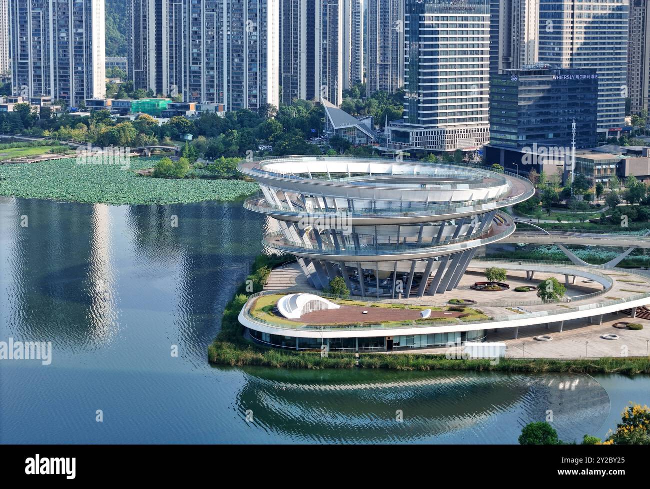 CHANGSHA, CHINA - SEPTEMBER 9, 2024 - Aerial photo taken on Sept 9 ...