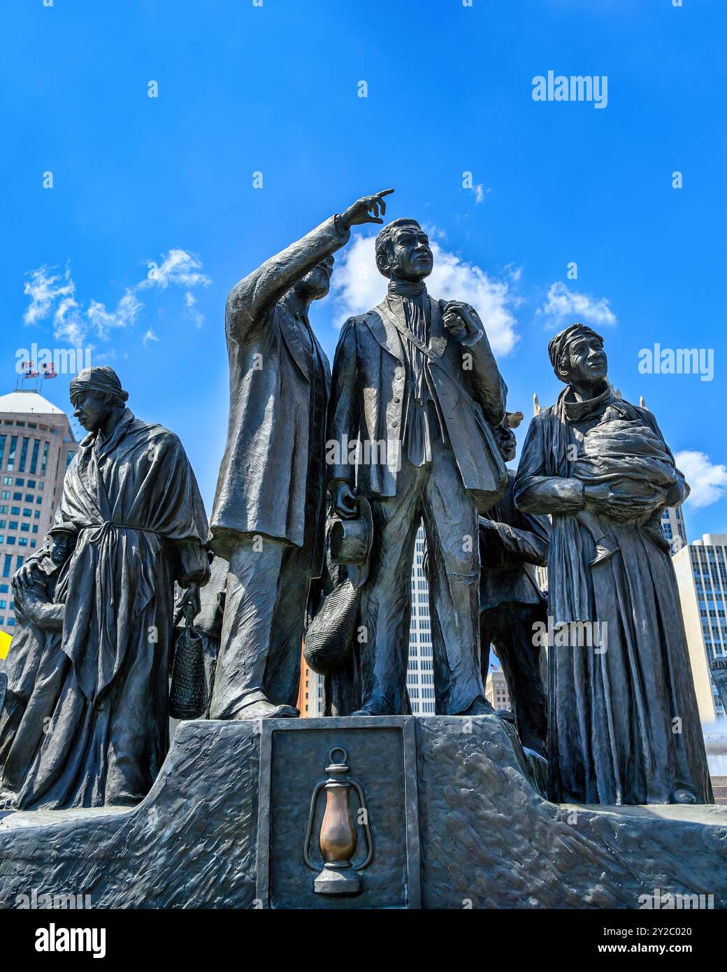 Gateway to Freedom International Memorial, a metal sculpture ...