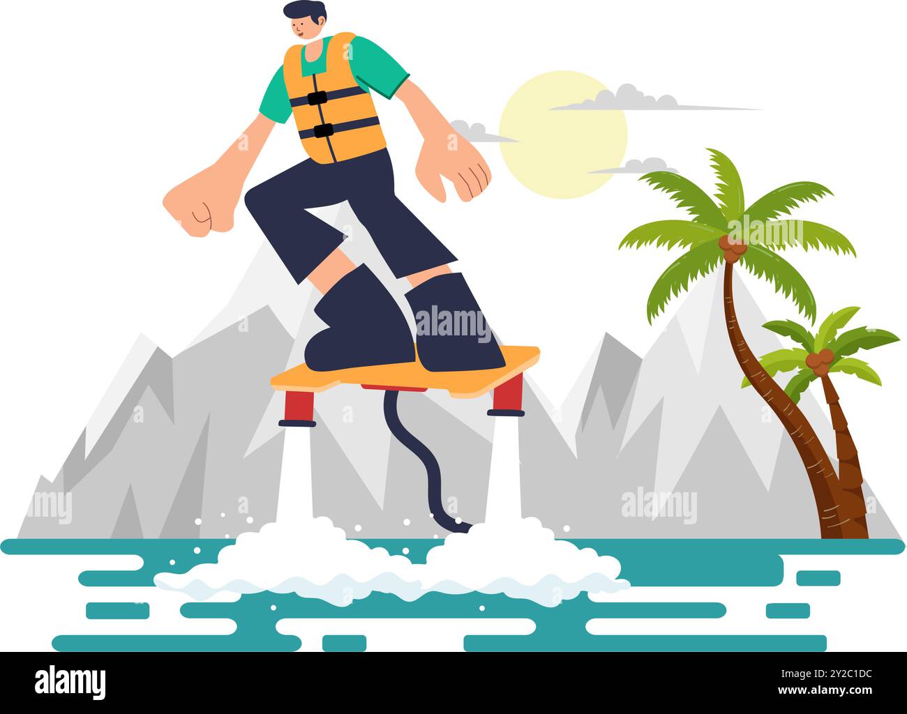 Flyboard air Cut Out Stock Images & Pictures - Alamy