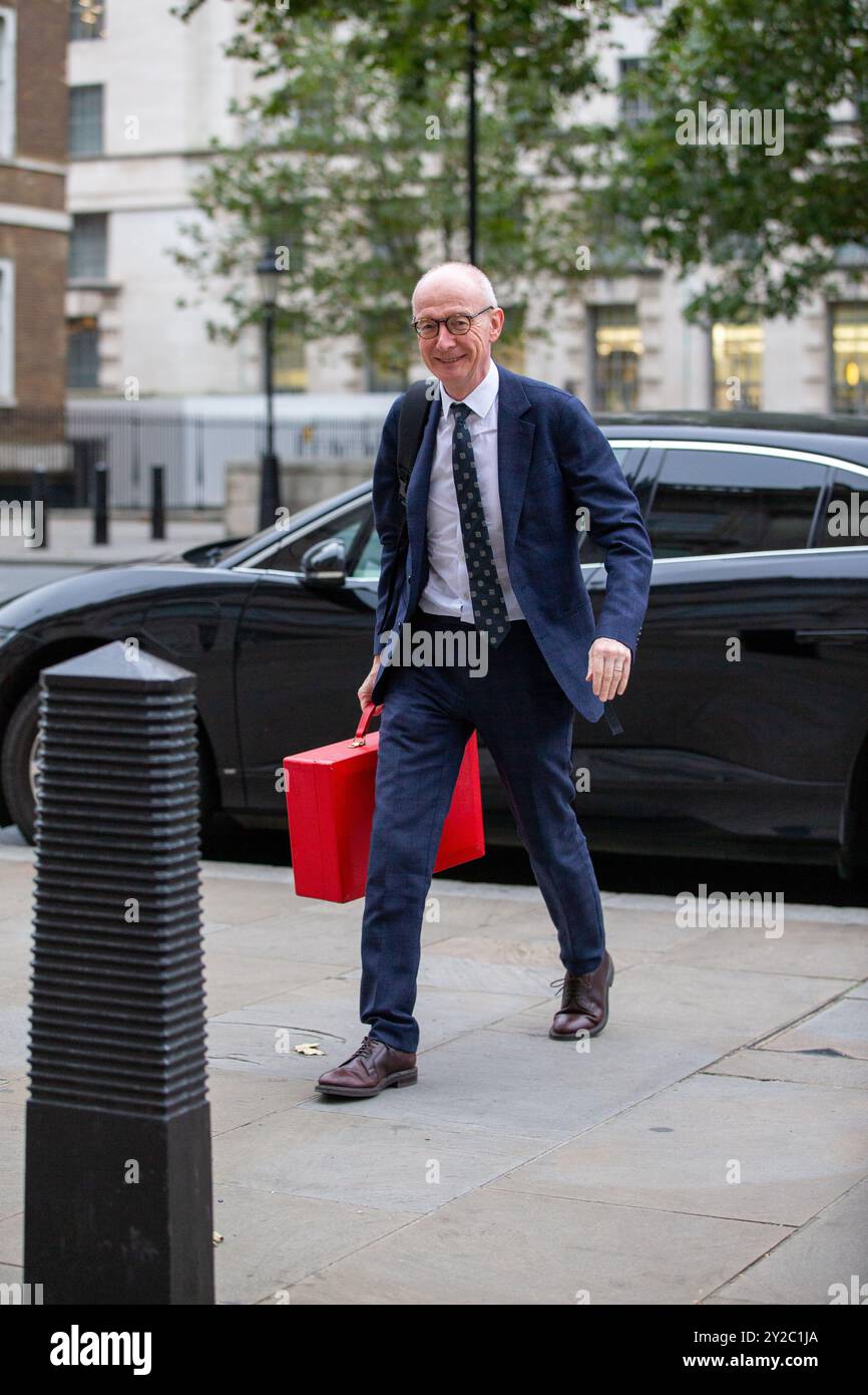 London, England, UK. 10th Sep, 2024.Pat McFadden, chancellor of the ...
