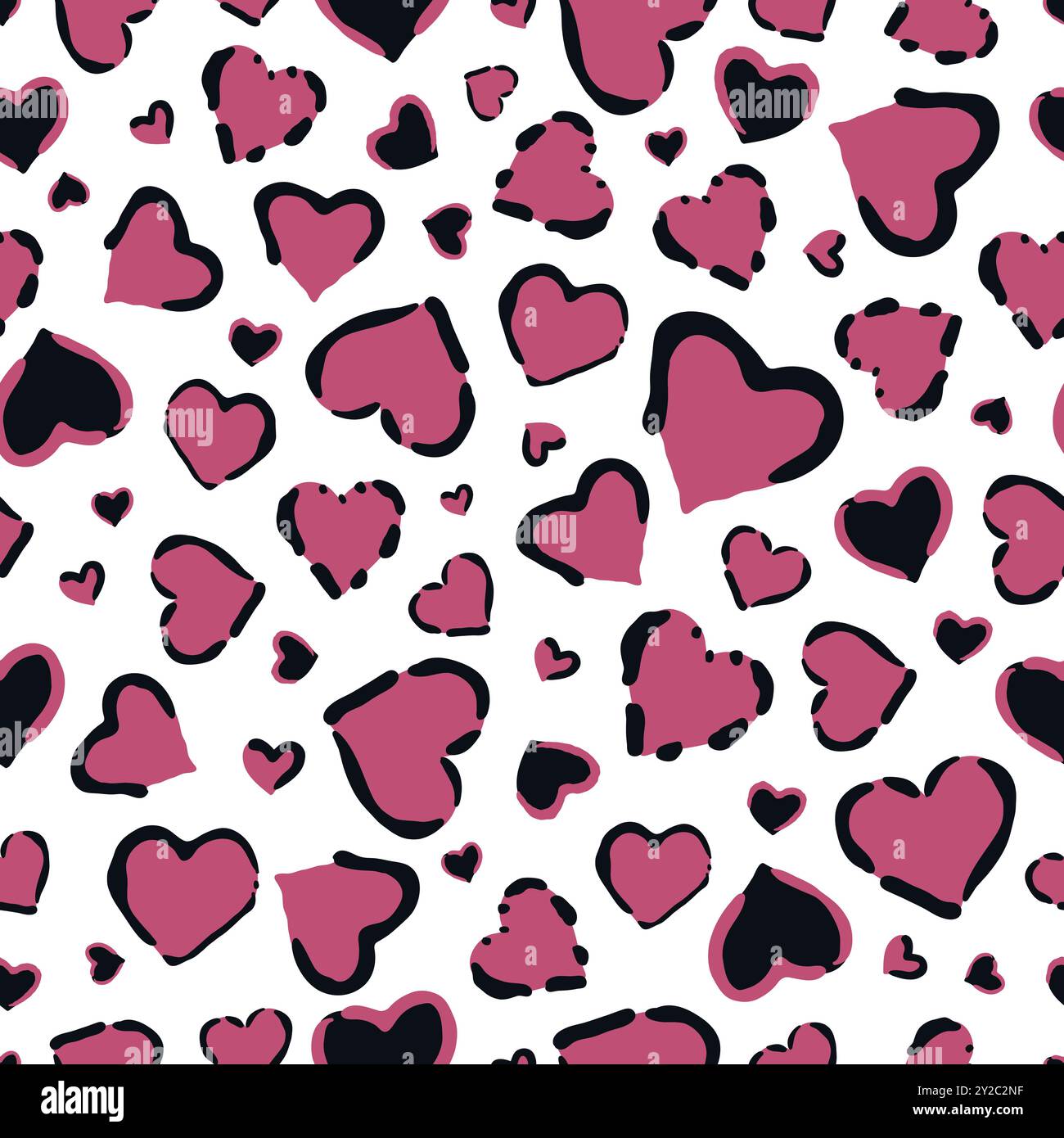 Animal heart shapes Stock Vector Images - Alamy