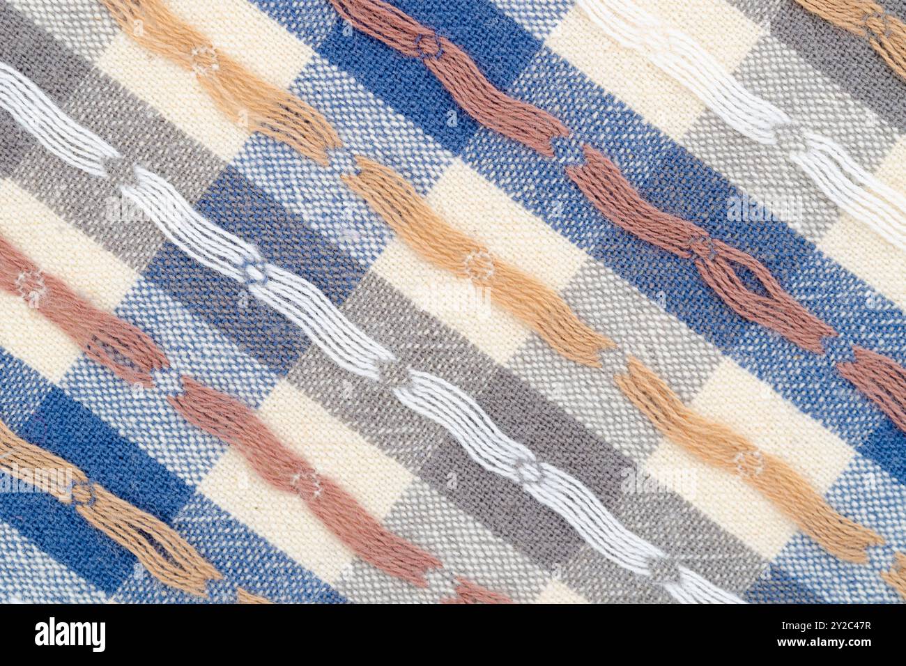 Closeup Texture of Fabric silk pattern , Thai cloth Style Loincloth ...