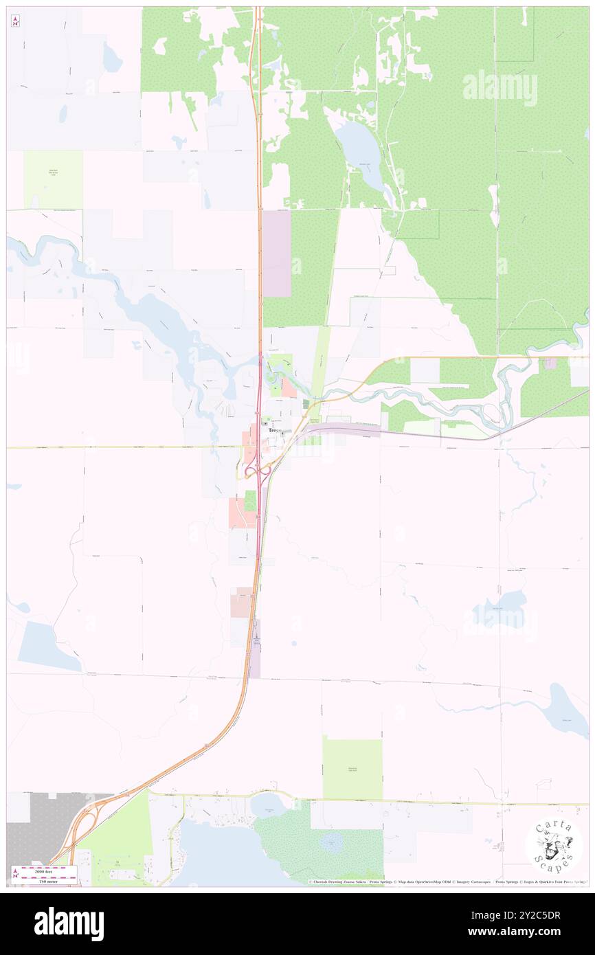 Trego county map hi-res stock photography and images - Alamy