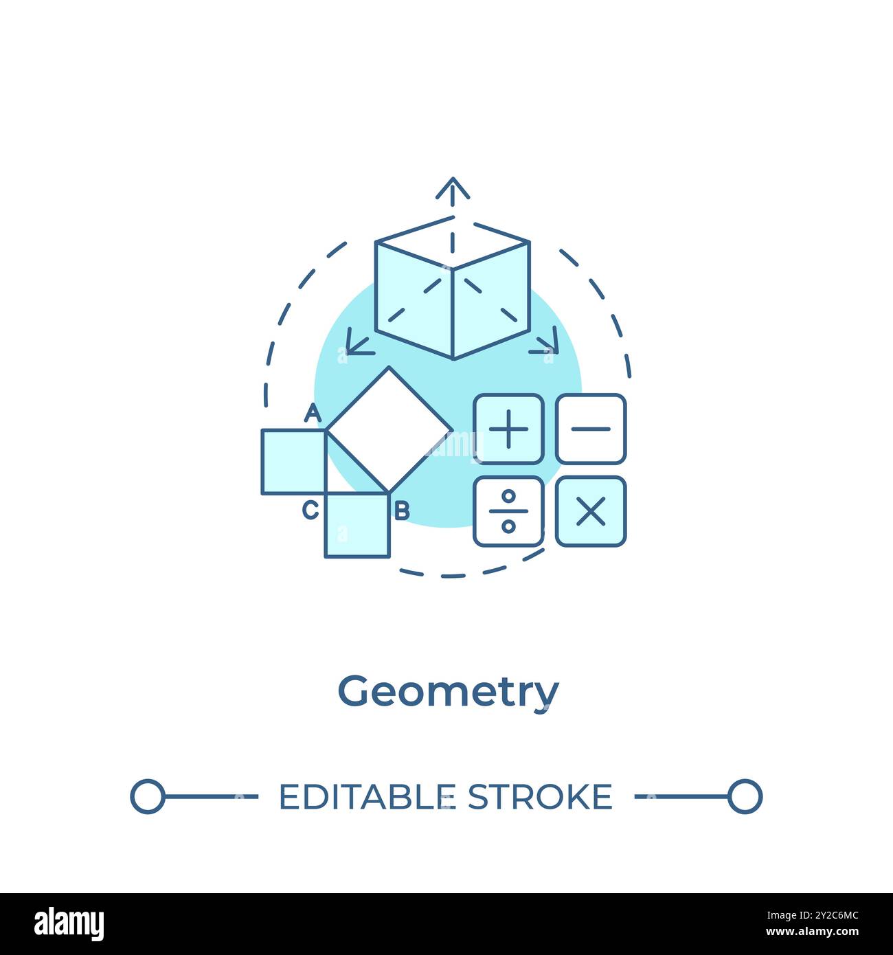 Editable mathematical shapes hi-res stock photography and images - Alamy