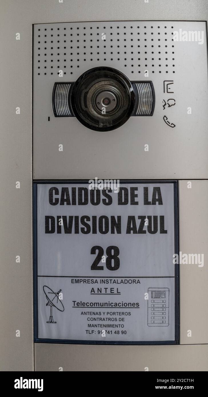 Division azul madrid hi-res stock photography and images - Alamy
