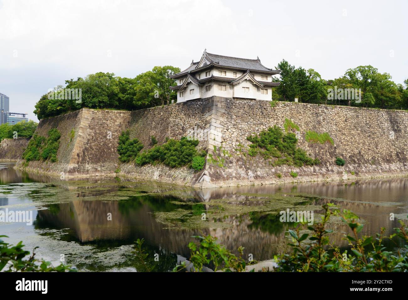 The ancient castle of Osaka (Japan Stock Photo - Alamy