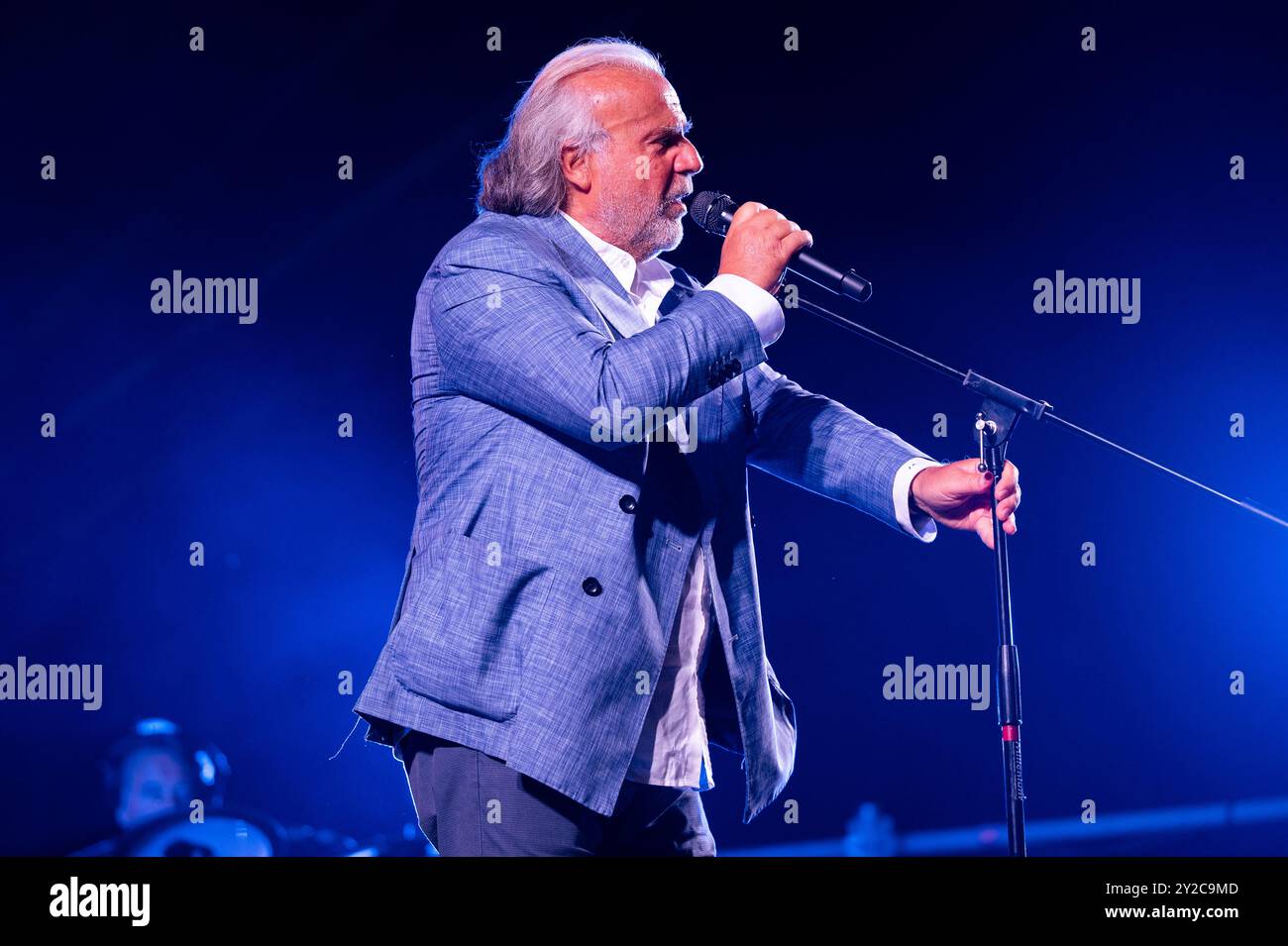 Jerry Cala' & Sabrina Salerno performs last 7 September 2024 in lago le ...
