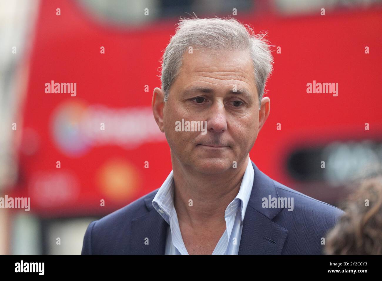 Former Glencore executive Alex Beard arriving at Westminster ...