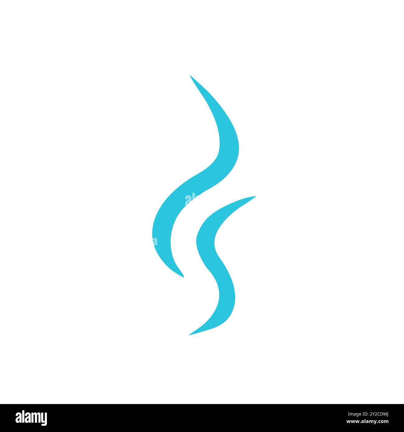 Blue smoke from white Stock Vector Images - Alamy