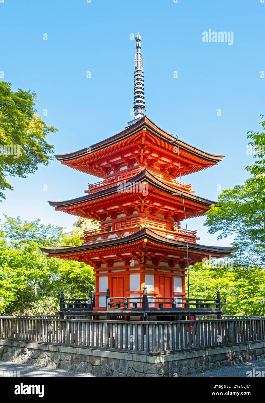 Koyasu Pagoda at Kiyomizu-dera, Kyoto, Japan Stock Photo - Alamy