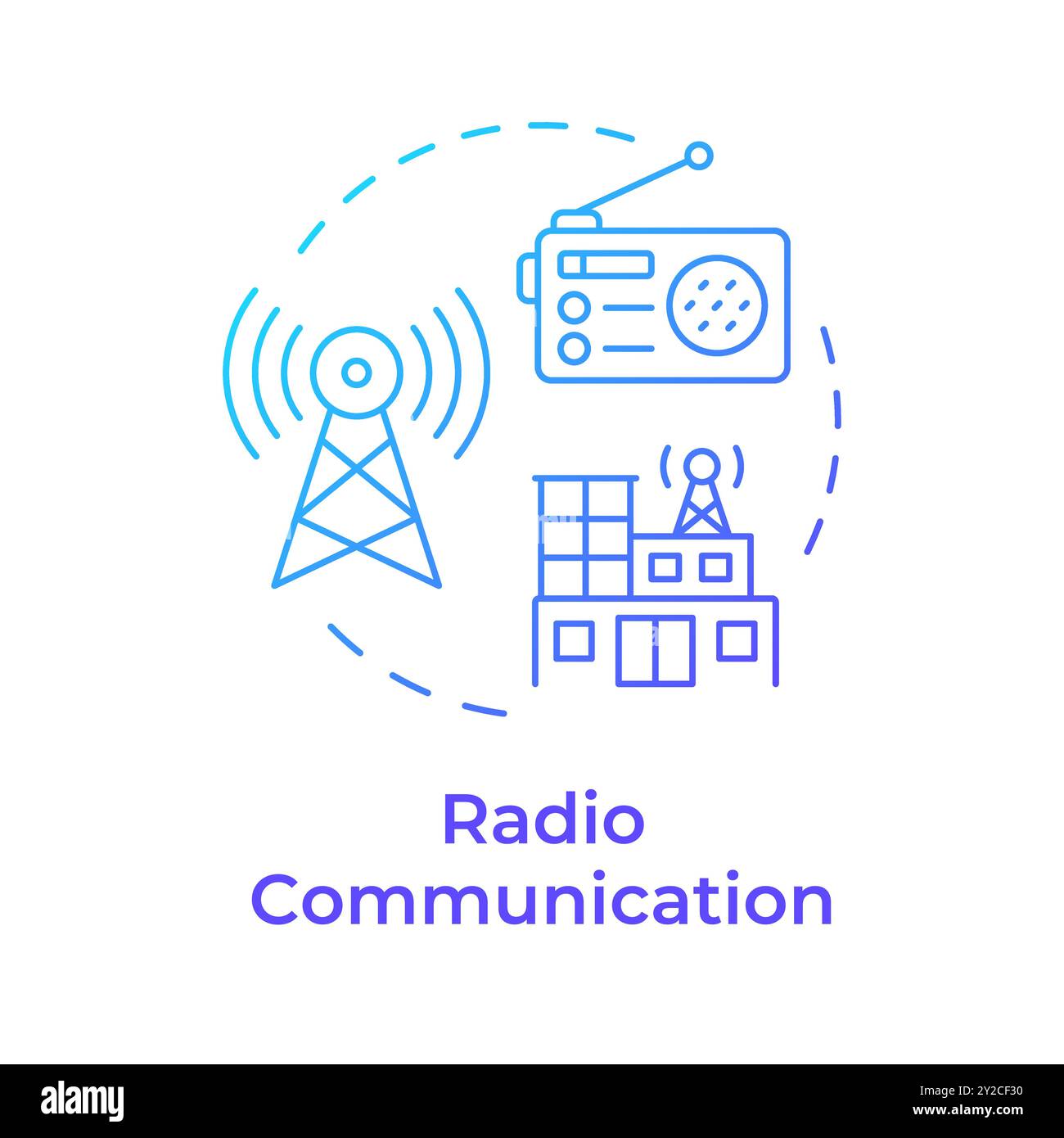 Communication tower drawing Stock Vector Images - Alamy