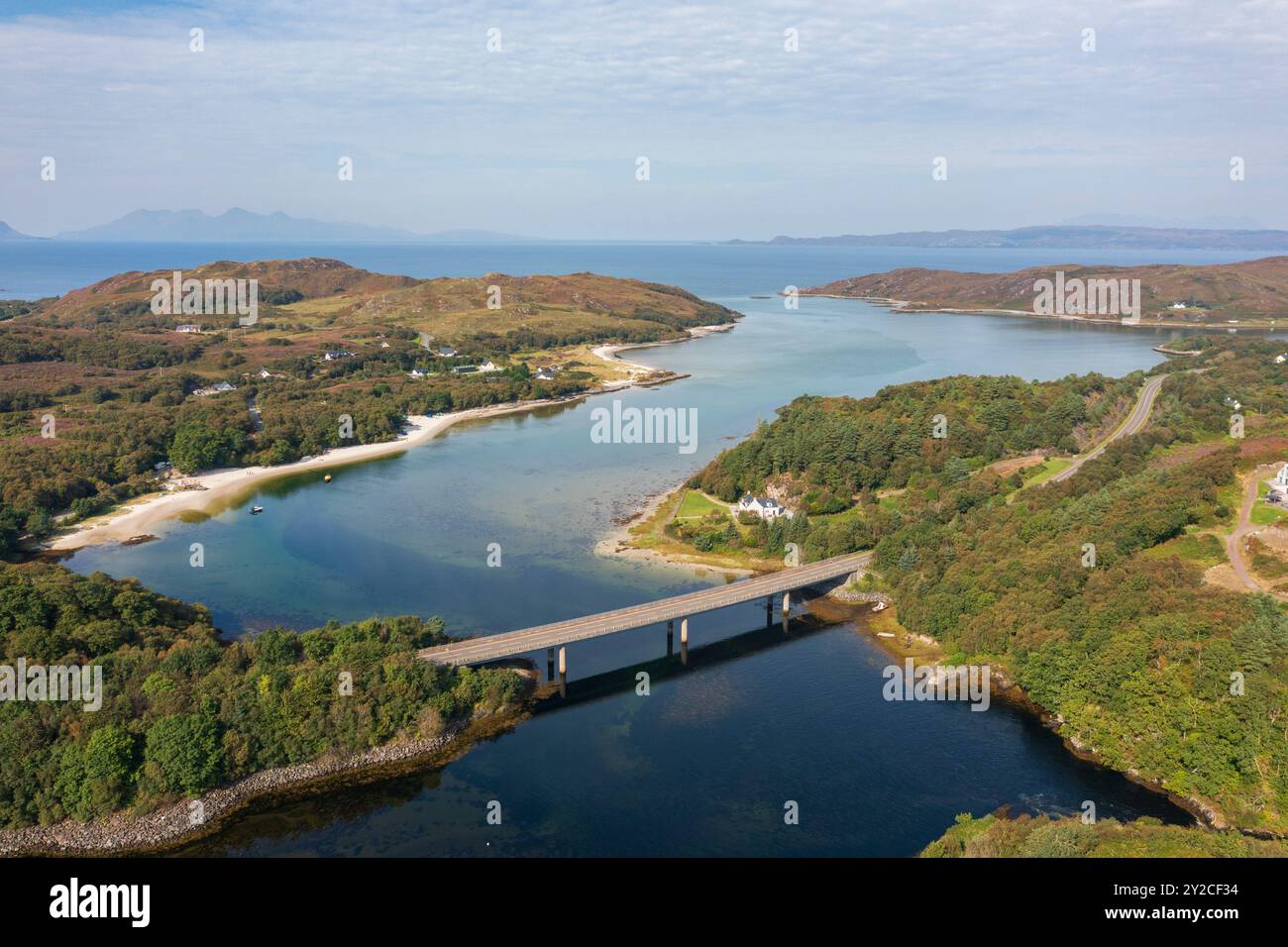 Aerial view silver river hi-res stock photography and images - Alamy