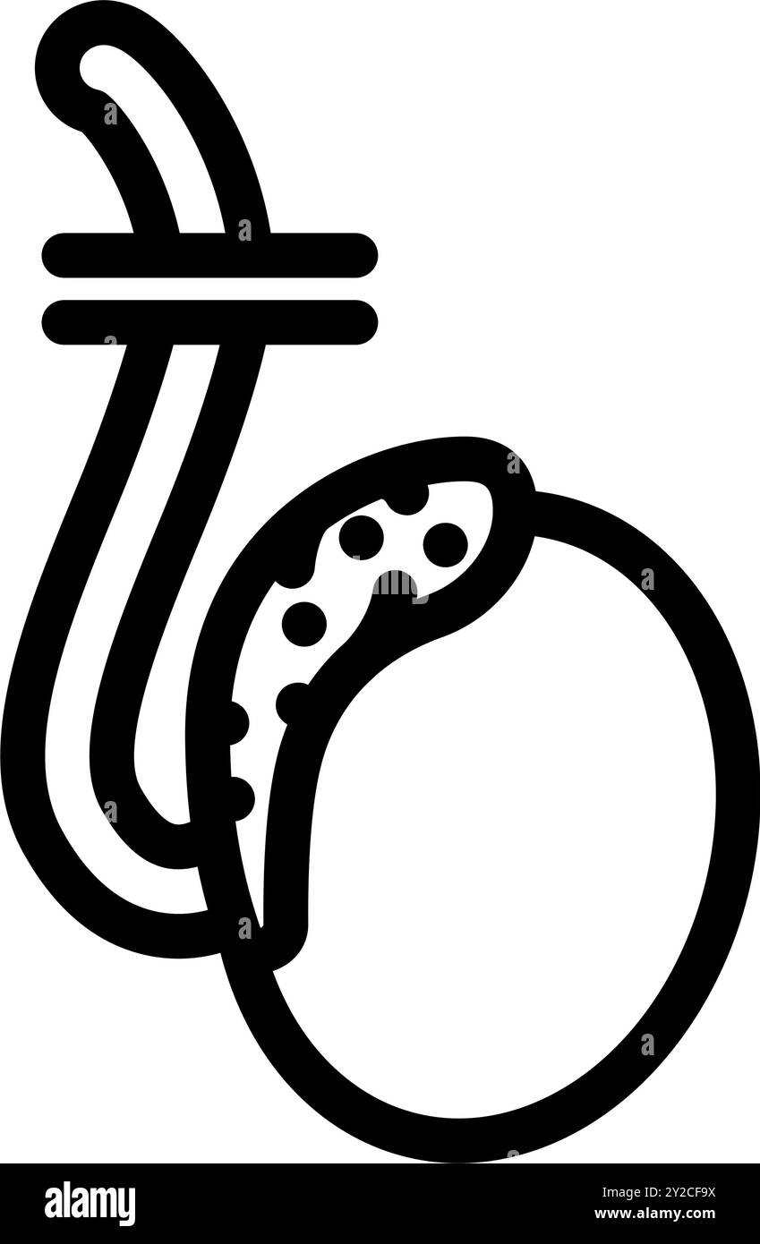 Laparoscopic surgery vector icon Black and White Stock Photos & Images ...