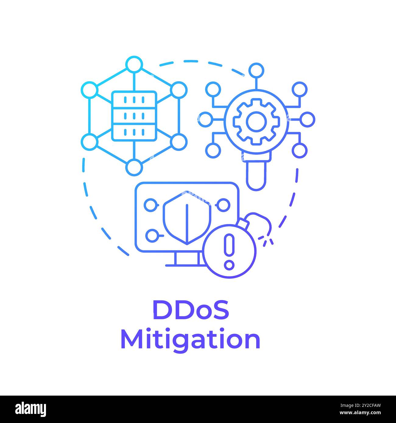 DDoS mitigation blue gradient concept icon Stock Vector Image & Art - Alamy DDoS mitigation blue gradient concept icon Stock Vector Image & Art - Alamy